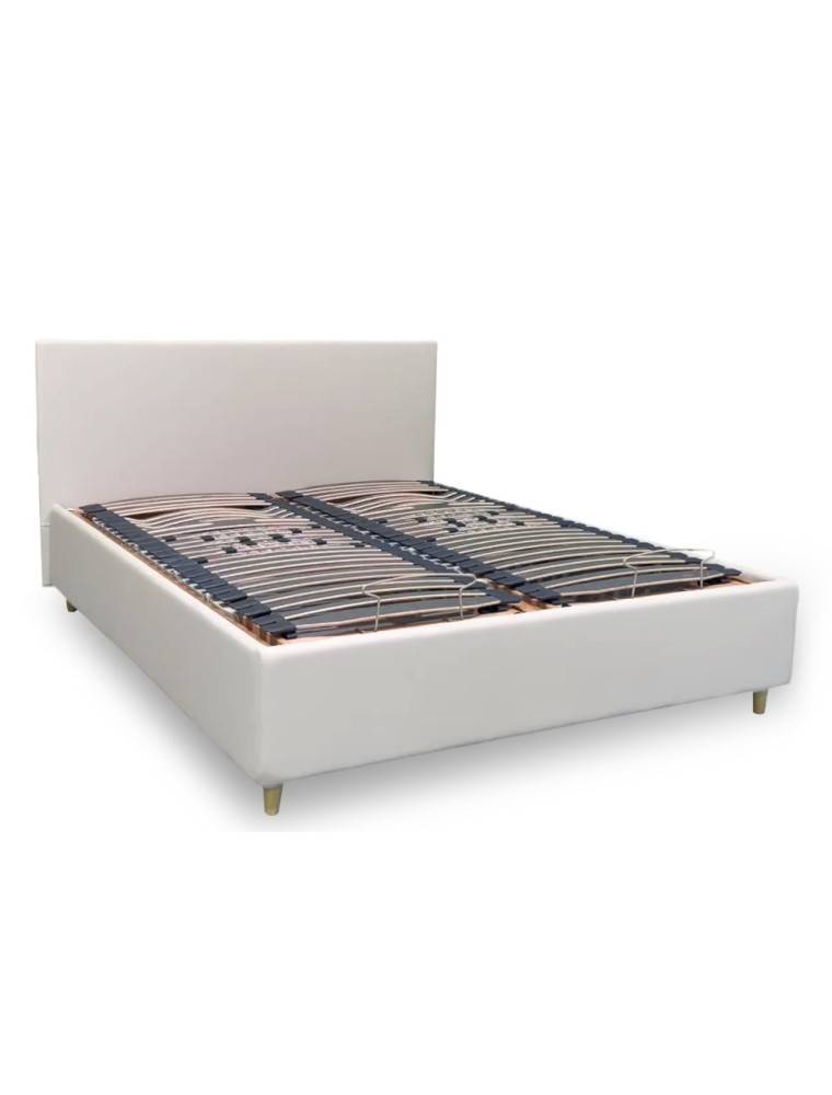 letto contenitore matrimoniale rete motorizzata con motori compatti ...