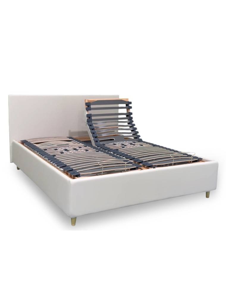 letto contenitore matrimoniale rete motorizzata con motori compatti ...
