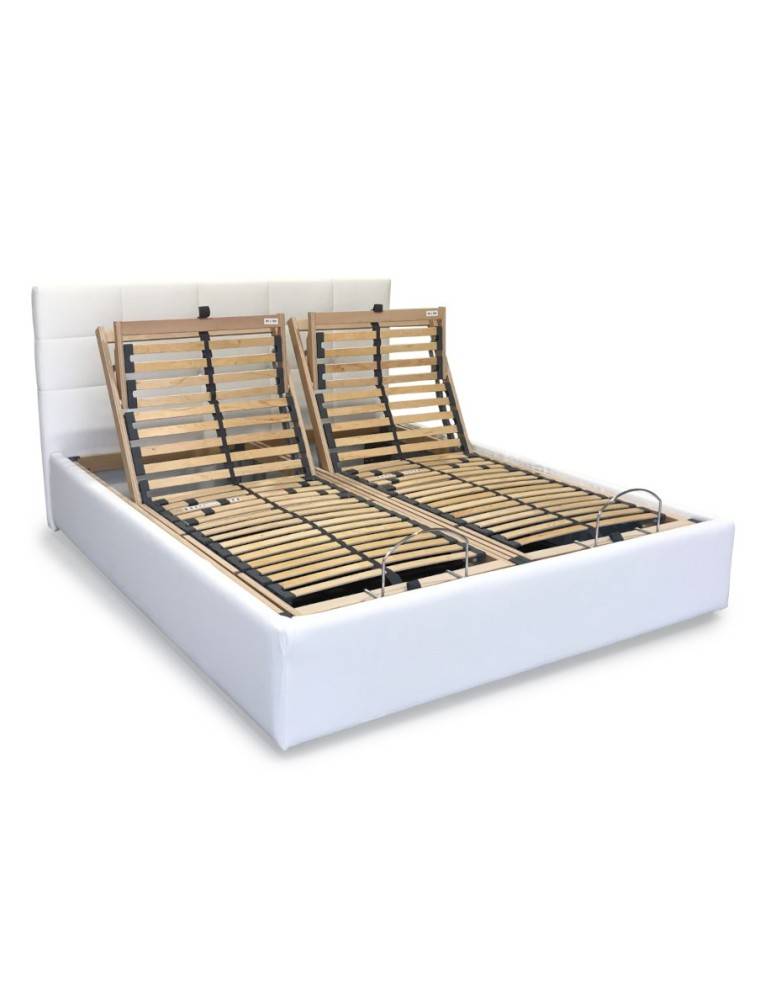 LETTO MATRIMONIALE CONTENITORE CON RETE ELETTRICA MOTORIZZATA